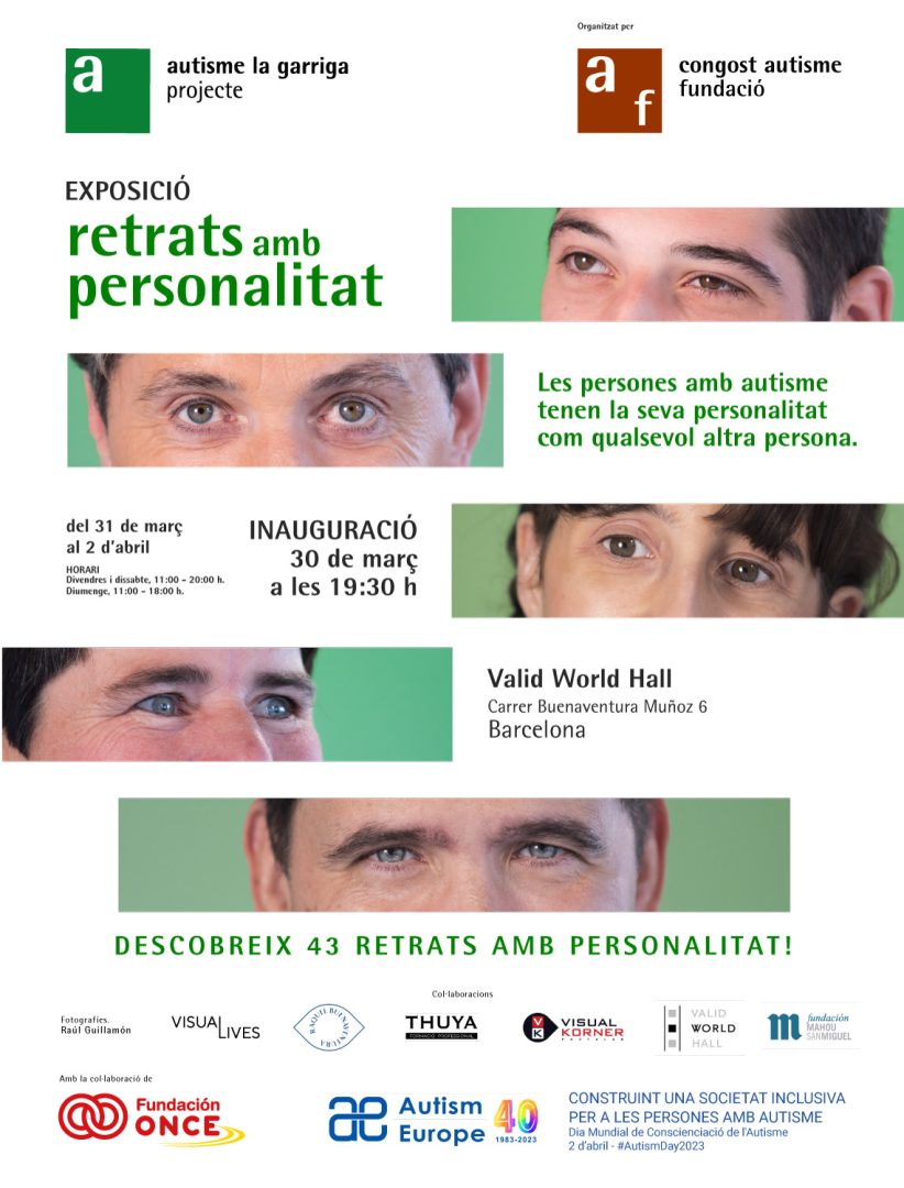 Retrats amb personalitat - Fundació Congost Autisme